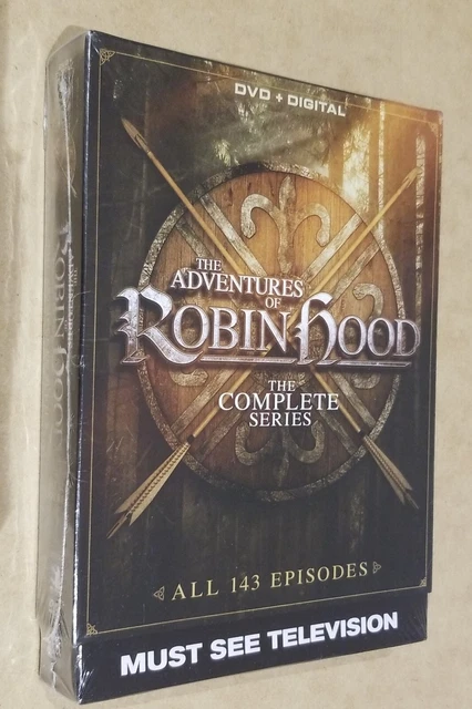 ADVENTURES OF ROBIN Hood The Complete Series Richard Greene DVD Box Set ...