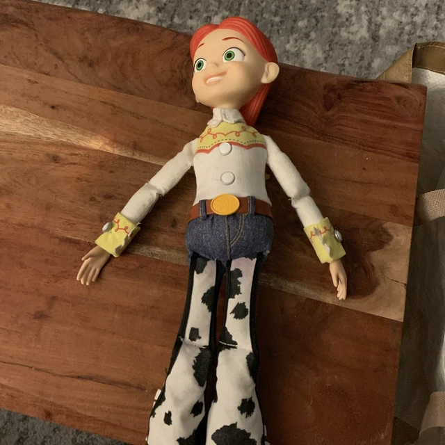 DISNEY PIXAR TOY Story Pull String Jessie Talking Doll 14” Thinkway No ...