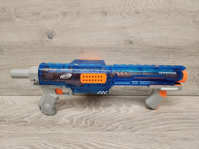 NERF N-STRIKE ELITE Rampage Toy Gun Rifle Blaster 2011 Sonic Ice C-044B ...