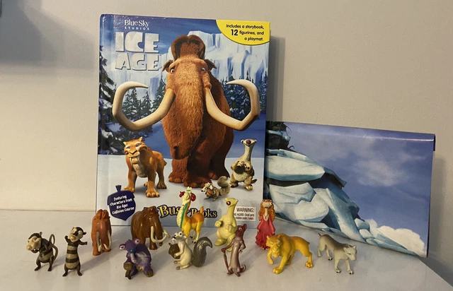 ICE AGE MY Busy Book Playset x 12 Figures Manny Sid Diago Crash Eddie £ ...