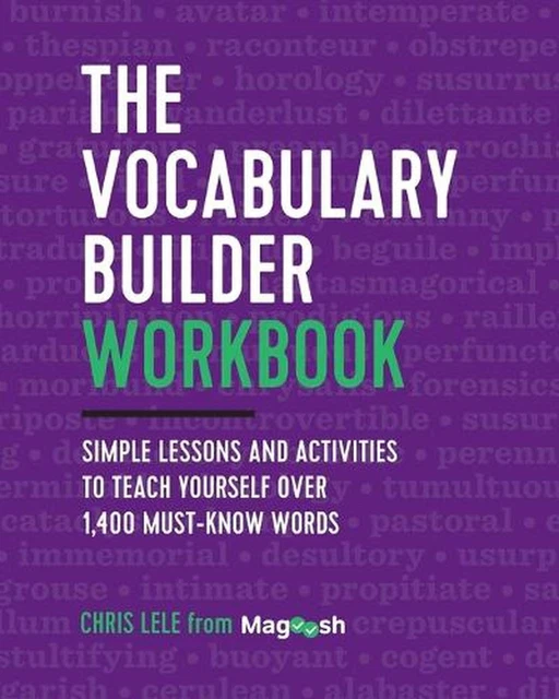 THE VOCABULARY BUILDER Workbook: Simple Lessons and Activities to Teach ...