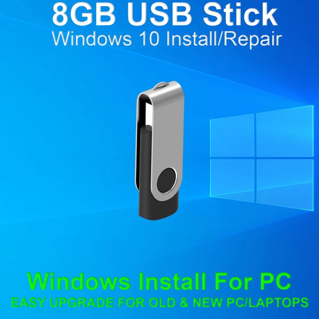 WINDOWS 10 USB Installed Easy Upgrade For Windows 7,8,10,11 £9.99 ...
