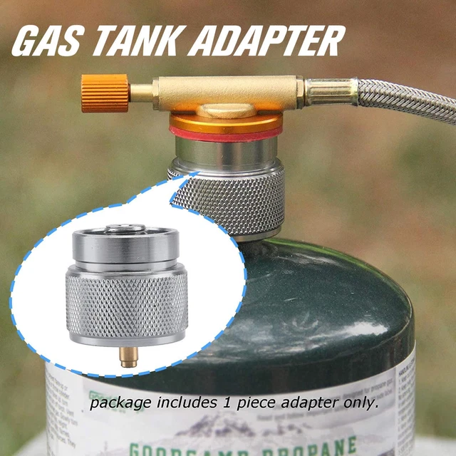 GAS STOVE ADAPTER Refill Camping Tank Cylinder Propane Canister n ...