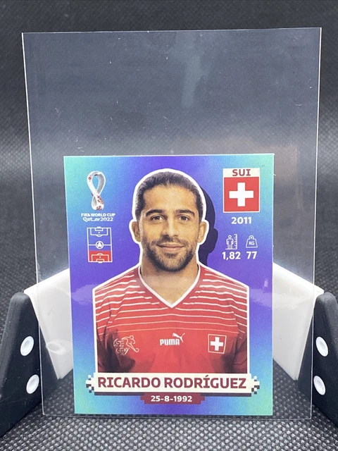 PANINI FIFA WM 2022 World Cup Qatar Sticker Switzerland SUI8 - Ricardo ...