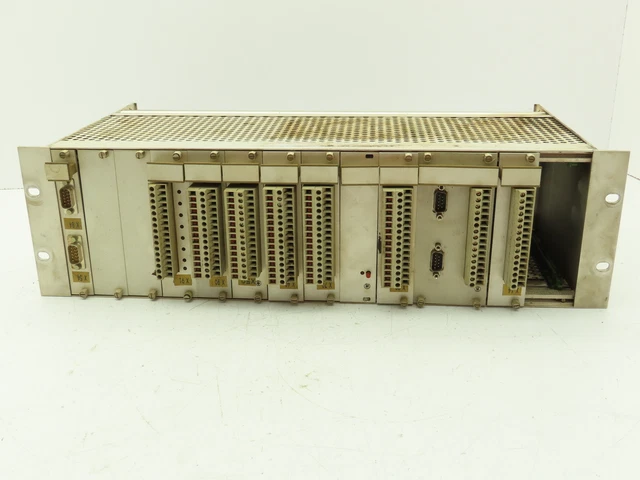 SIEMENS 580410 ROFIN-SINAR Laser Control Board PLC Chassis Rack 14 Slot ...
