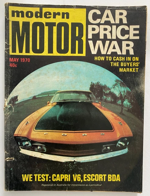 MAY 70 FORD Cosworth BDA Engine Corvette Astro Capri V6 BMW 2500 Fiat ...