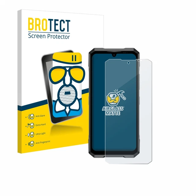 ANTI REFLET PROTECTION Ecran Verre pour Doogee Blade GT Film Protecteur ...