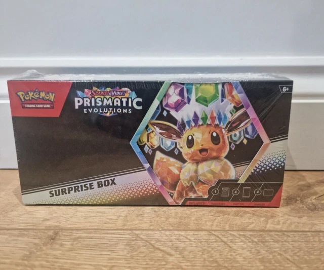 POKÉMON TCG: SCARLET & Violet-Prismatic Evolutions Surprise Box - IN HAND SEALED £58.95 ...