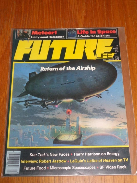 FUTURE LIFE #15 December 1979 Star Trek Return Of Airship Meteor Us ...