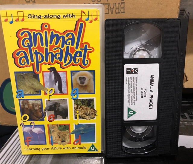 ANIMAL ALPHABET CHILDREN Education (2001/Uc)PAL VHS Video Tape £10.00 ...