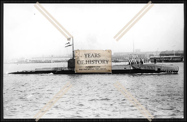 PHOTO ENGLISH BRITISH Submarine Submarine Royal Navy HMS Shark N 54 ...