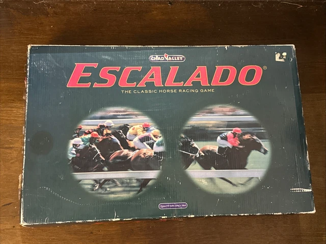 VINTAGE WADDINGTONS ESCALADO Horse Racing Board Game 1997 - Complete ...