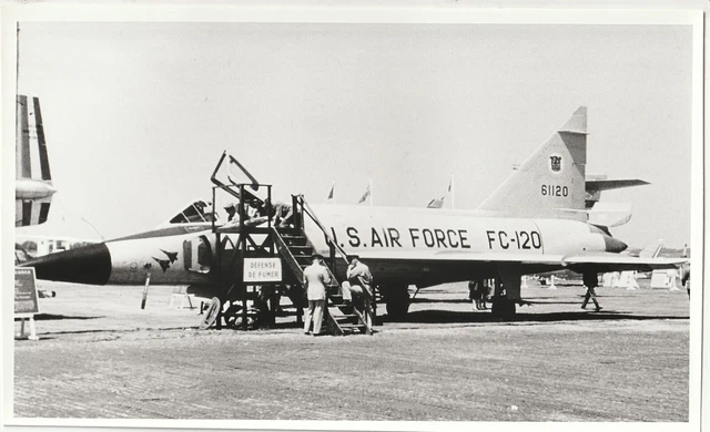1970S CONVAIR F-102A Delta Dagger USAF FC-120 Original Photo Military ...