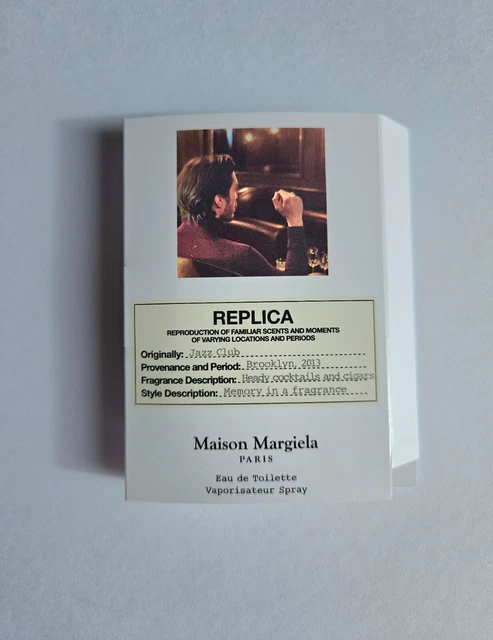 NEW MAISON MARGIELA Replica Jazz Club fragrance sample spray £6.50 ...