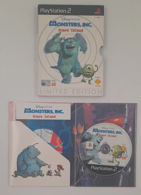 LIMITED EDITION DISNEY Pixar Monsters INC Scare Island Playstation 2 ...