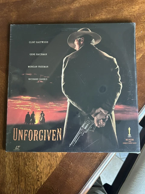 UNFORGIVEN MOVIE LASERDISC Clint Eastwood Gene Hackman Brand New Sealed ...