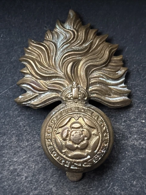 ROYAL FUSILIERS CITY Of London Regiment Original British Army Cap Badge ...