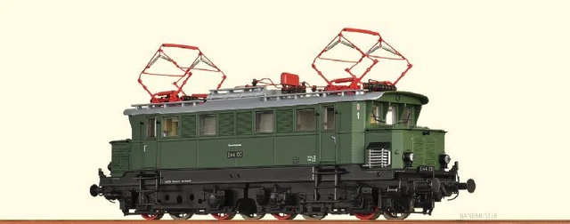 BRAWA 43405 H0 Locomotive Électrique Br E 44 100 DB III Vert AC Digital ...
