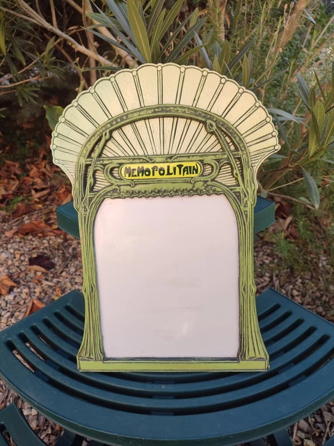 ANCIEN TABLEAU PENSE-BÊTE Vintage Années 80 Cuzin Métropolitain Style Art Déco EUR 28,00 ...