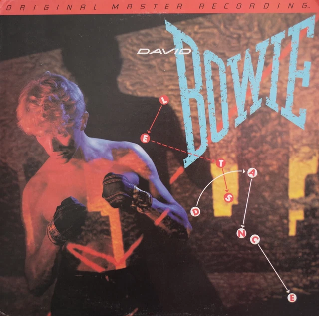 DAVID BOWIE LET'S DANCE Original USA Mobile Fidelity Sound Lab MFSL ...