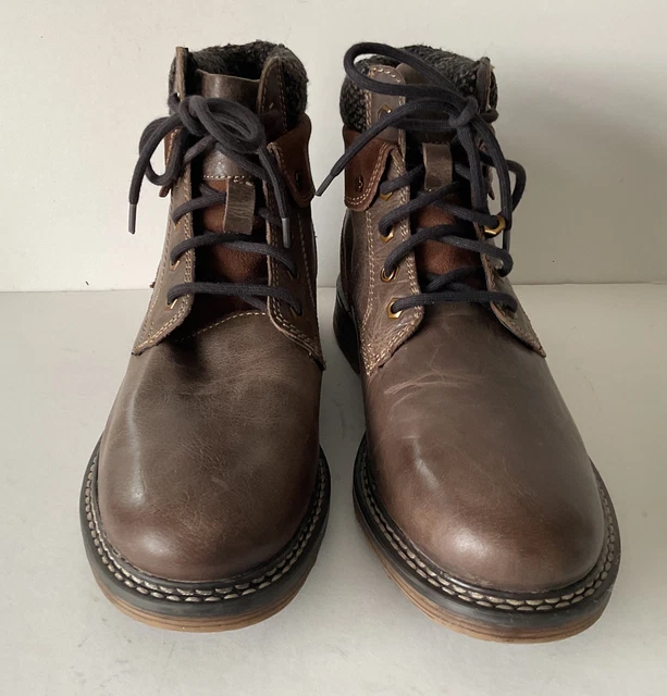 AM SHOE COMPANY brown leather boots UK size 9 quality boots BNIB £37.08 ...