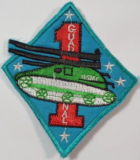 VIETNAM WAR ERA 1st Marine Division anti-tank Patch Badge. US Navy £13. ...