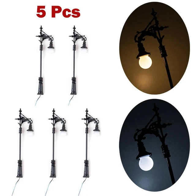 MODEL LIGHT RAILWAY Garden Light HO Scale LED Model Model Lamp 6.5cm ...