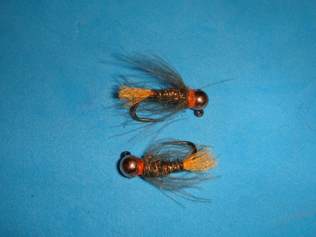 FLIEGENFISCHEN FLIEGEN - Lötlampe Euro Nymph (Tungsten) Gr. #14** (6 Stück) EUR 11,51 - PicClick DE