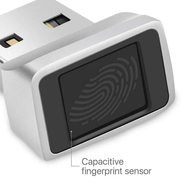 Usb Fingerprint Reader Biometric Scanner Side Unlock Module For Windows