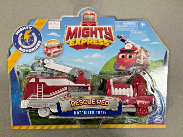 NETFLIX MIGHTY EXPRESS Rescue Red Motorized Train Car Toy – NEW! $10.98 ...