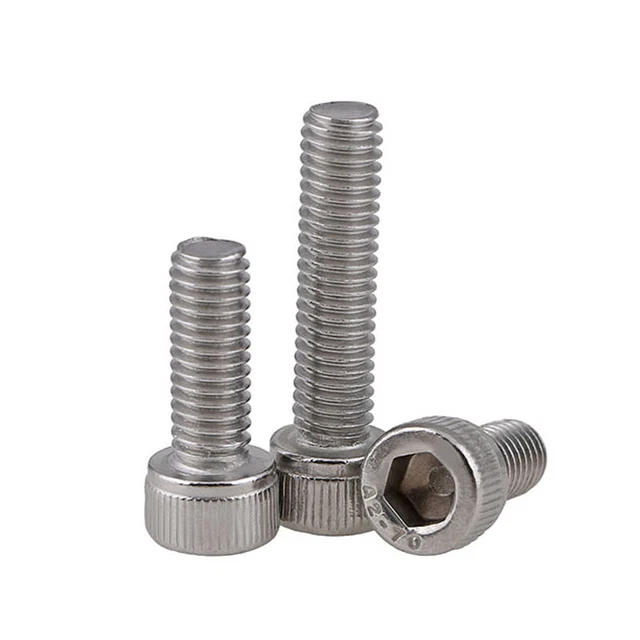 FILETTATURA SINISTRA VITI cilindriche M6 M8 M10 viti esagonali interne acciaio inox A2 EUR 1,89 ...