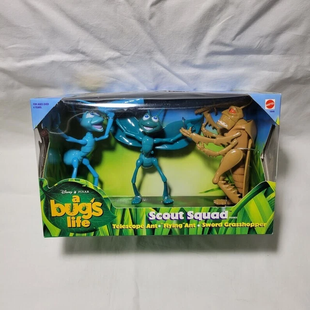 DISNEY'S &A BUG'S Life" Scout Squad Action Figure Playset £30.00 ...