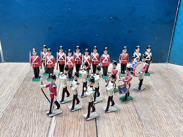 BRITAINS: RECAST FORT Henry Guard Band & Infantry. Post War c1950s £100 ...
