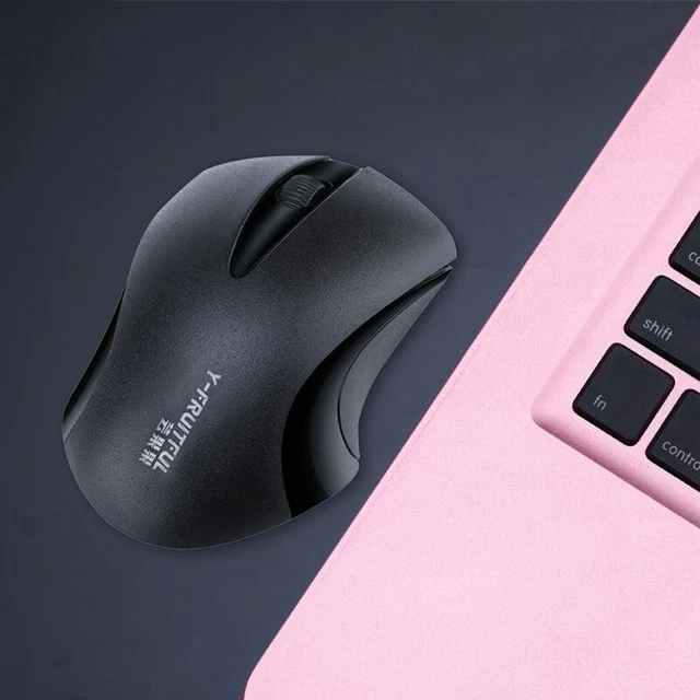 2.4G WIRELESS MOUSE PC Cordless Lightweight Gaming Mouse Fashion Mice ...