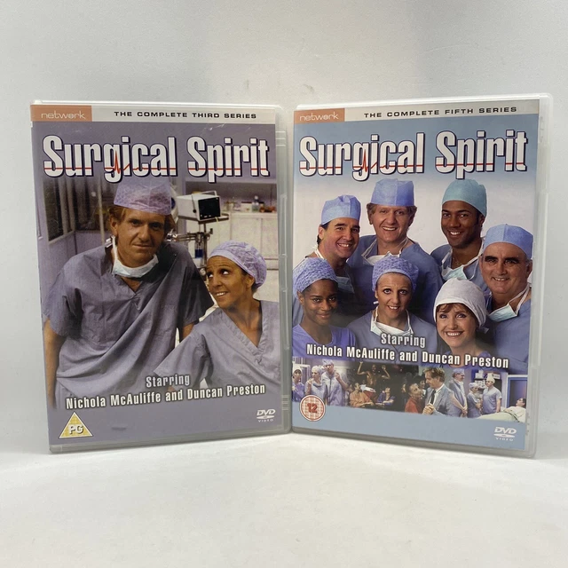 SURGICAL SPIRIT SEASON Series 3 & 5 DVD Region 2 PAL Free Tracked ...