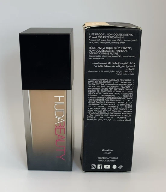 HUDA BEAUTY #FAUXFILTER Luminous Matte Foundation - Shortbread 200B ...