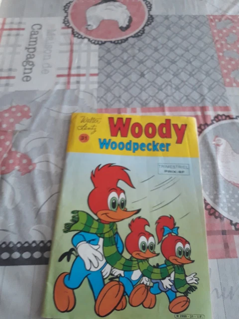 WOODY WOODPECKER N°31 Trimestriel M2958-21-F BD vintage humoristique ...