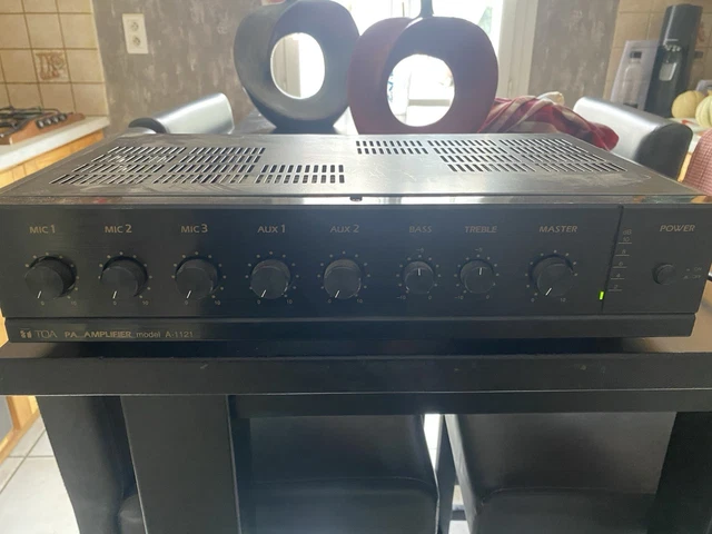 TOA PA AMPLIFIER Model A-1121 Ampli Hi-fi EUR 50,00 - PicClick FR