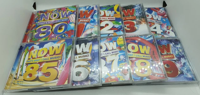 NOW THAT'S WHAT I Call Music CD Bundle - 80-89 - 80 81 82 83 84 85 86 ...