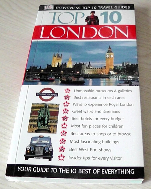 LONDON (DK EYEWITNESS Top 10 Travel Guide) Williams, Roger Pocket Size Paperback £1.99 - PicClick UK