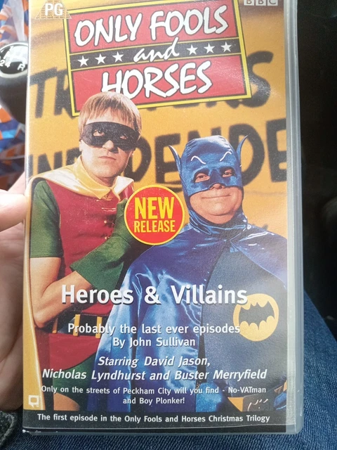 ONLY FOOLS AND Horses - Heroes And Villains (VHS/SH, 1997) £4.00 ...