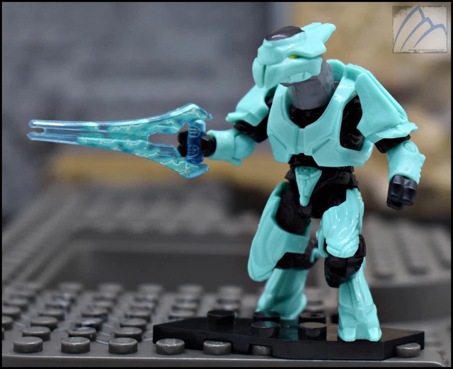 HALO INFINITE 3 Mega Construx Teal Covenant Combat Elite Ultra Mini ...