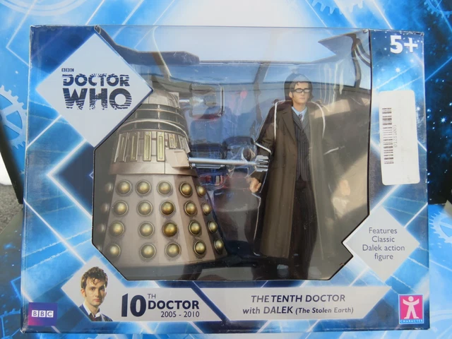 DOCTOR WHO FIGURE * Tenth Doctor & Dalek* The Stolen Earth* Toys R Us ...