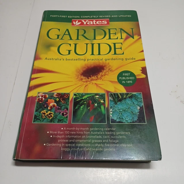 YATES GARDEN GUIDE Australia's Best Selling Practical Gardening Guide ...
