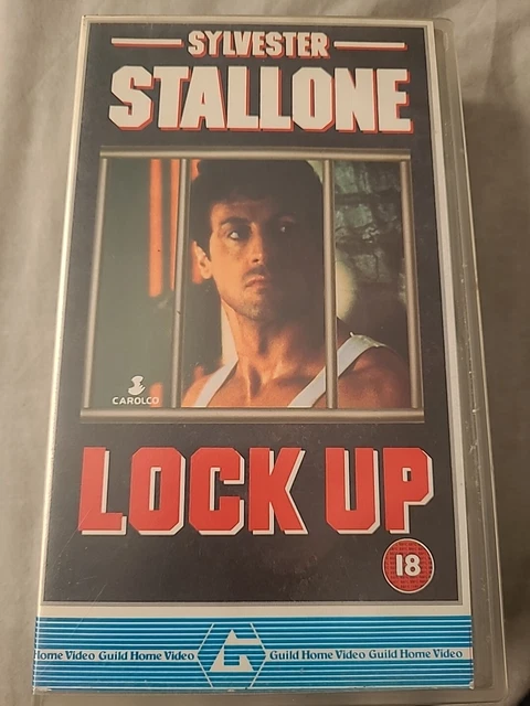 LOCK UP (1989) VHS PAL 1990 ( Stallone ) Guild Release Videocassette ...