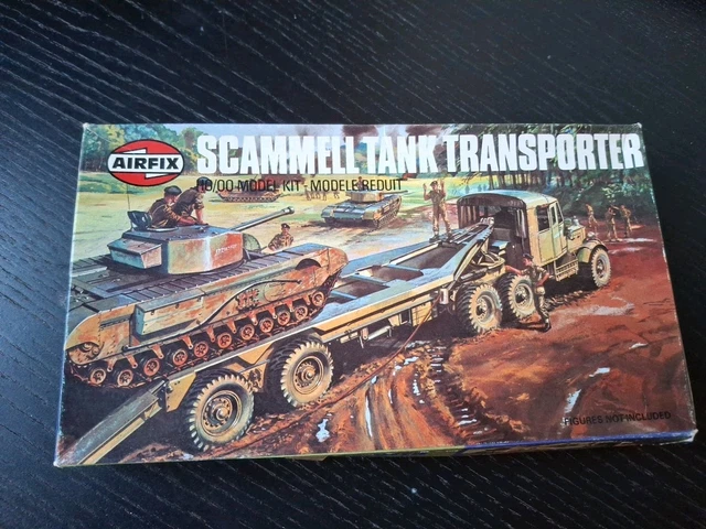 AIRFIX A02301V 1:76 Scammell Tank Transporter Vintage Classics Series £ ...