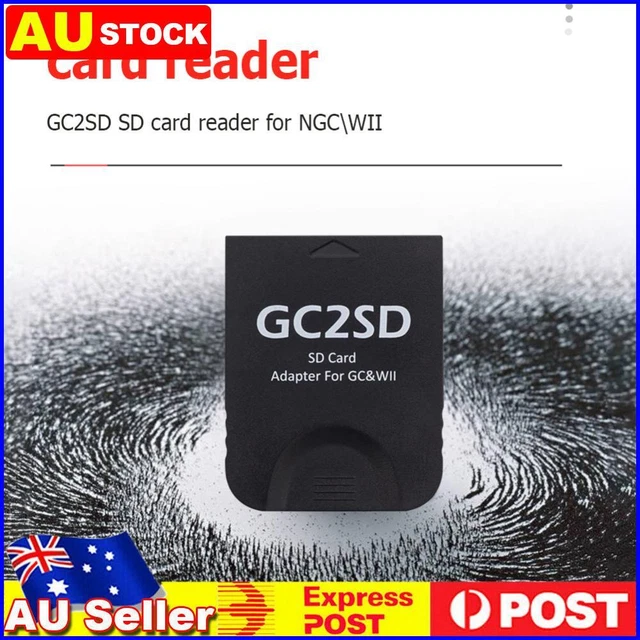 MEMORY CARD ADAPTER for SD Card Professional for GameCube Wii Game ...