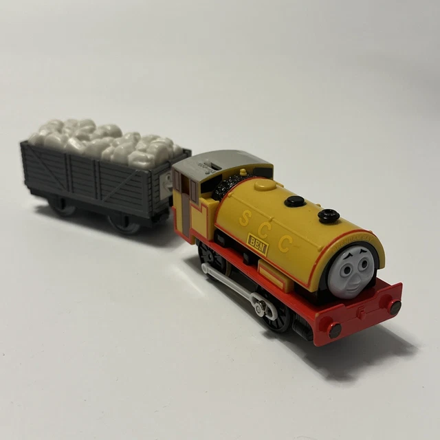 BEN SCC ENGINE + TRUCK LOAD Thomas Trackmaster Track Motorised Train ...