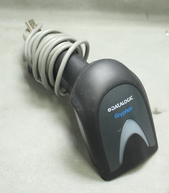 DATALOGIC GRYPHON GD4400 Handheld USB Barcode Scanner GD4430-BK + Cable ...