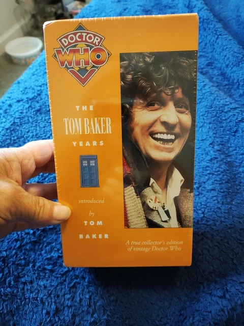 DOCTOR WHO - The Tom Baker Years (VHS, 1993, 2-Tape Set) Factory Sealed ...